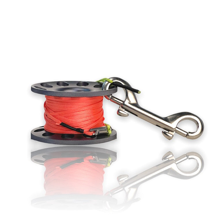 Aluminum Finger Spool with Flat Line – Gold Coast Scuba