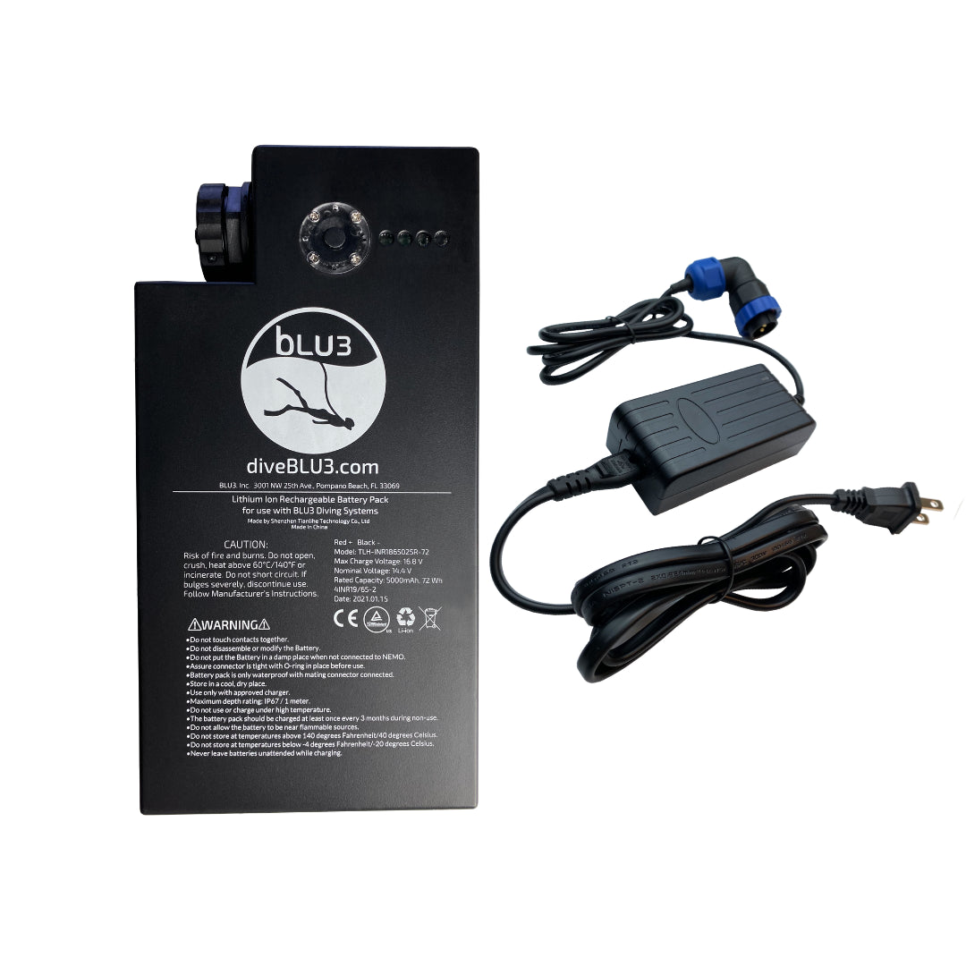 Nomad Mini and Nemo Battery with Charger – Gold Coast Scuba